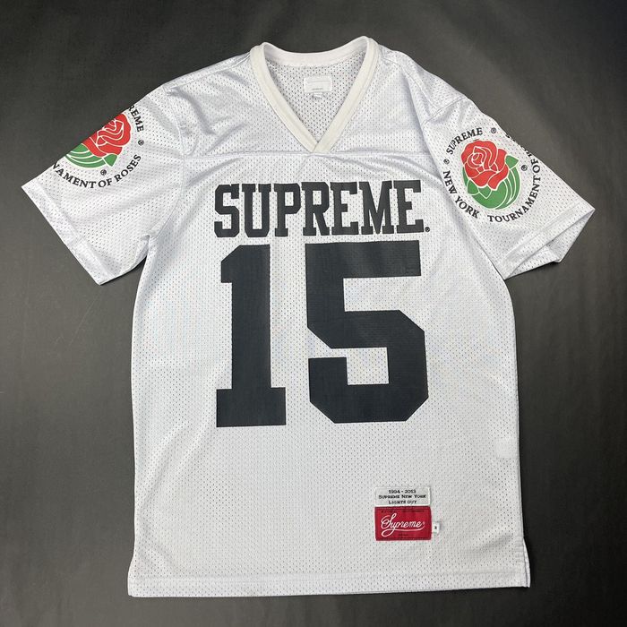 Supreme Supreme Rose Jersey Rose Bowl Tournament SS13 2013 Box Logo ...