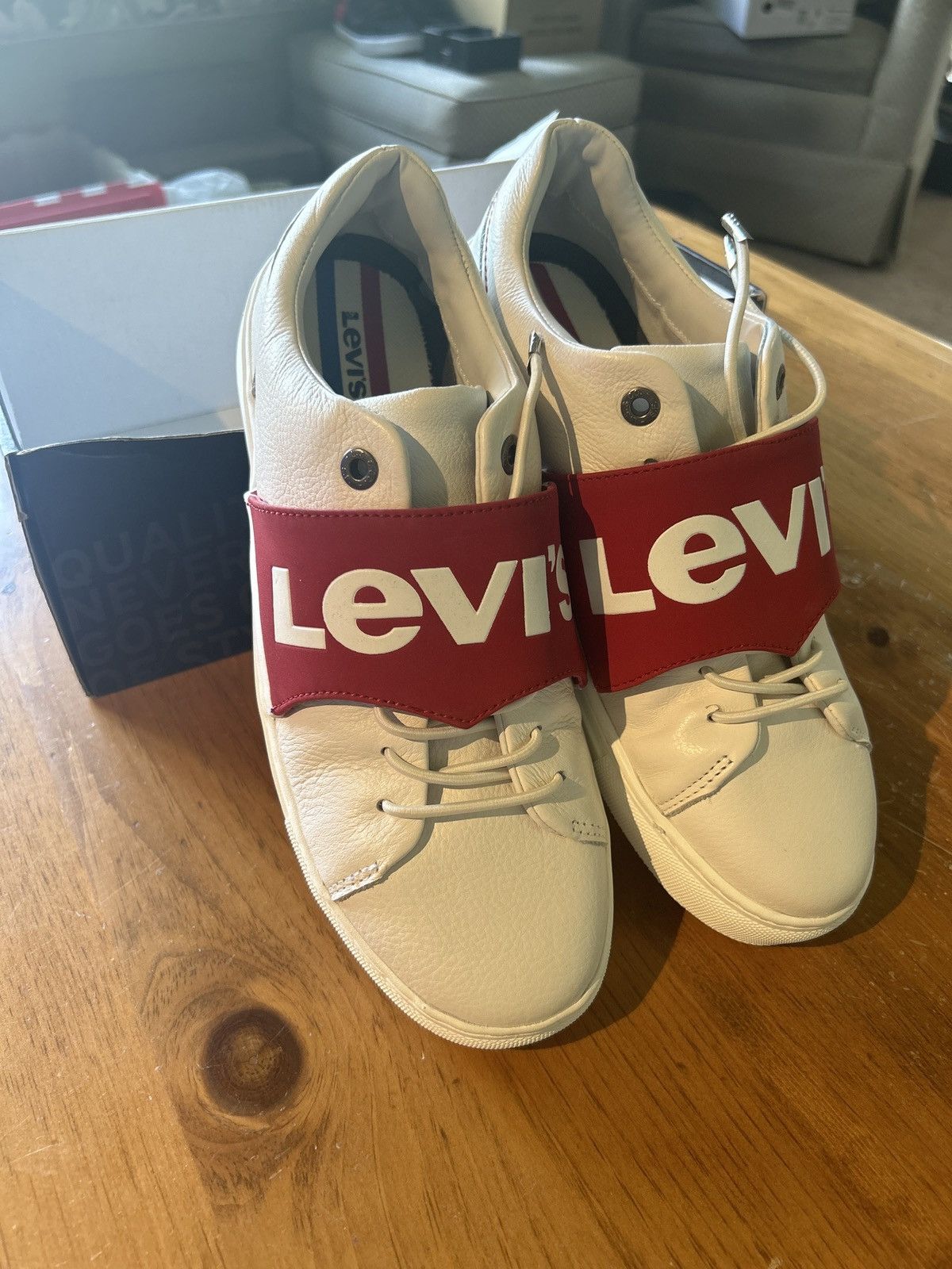 Levi's LEVIS LEATHER SNEAKERS | Grailed