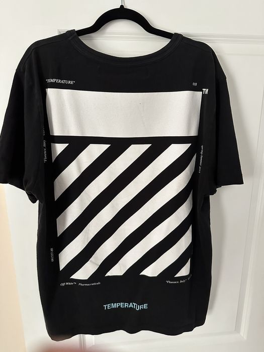 Off-White Off White temperature T Shirt | Grailed