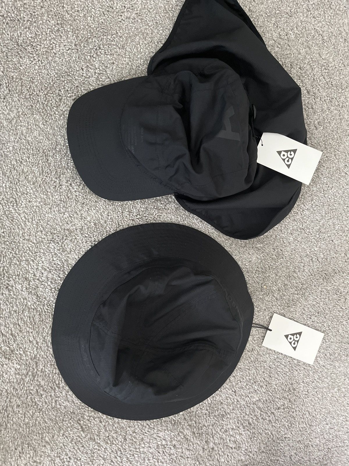 Errolson Hugh × Nike ACG nike lab acg bucket hat 2 in 1 balaclava ...