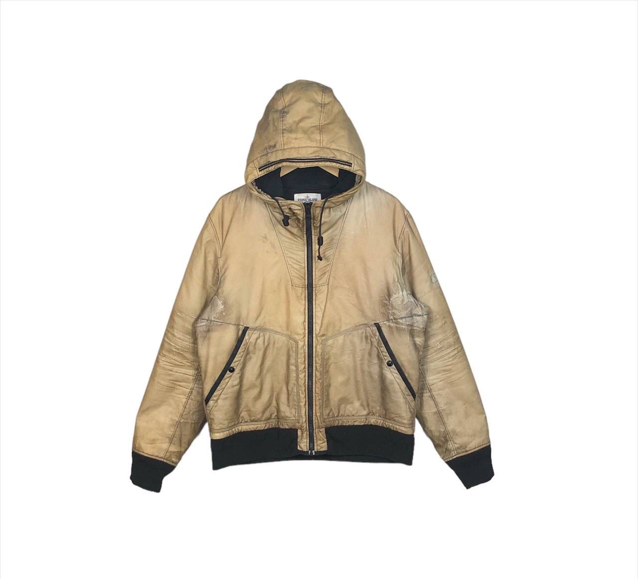 Massimo Osti × Stone Island × Streetwear Stone Island AW10 Beige Thermo ...