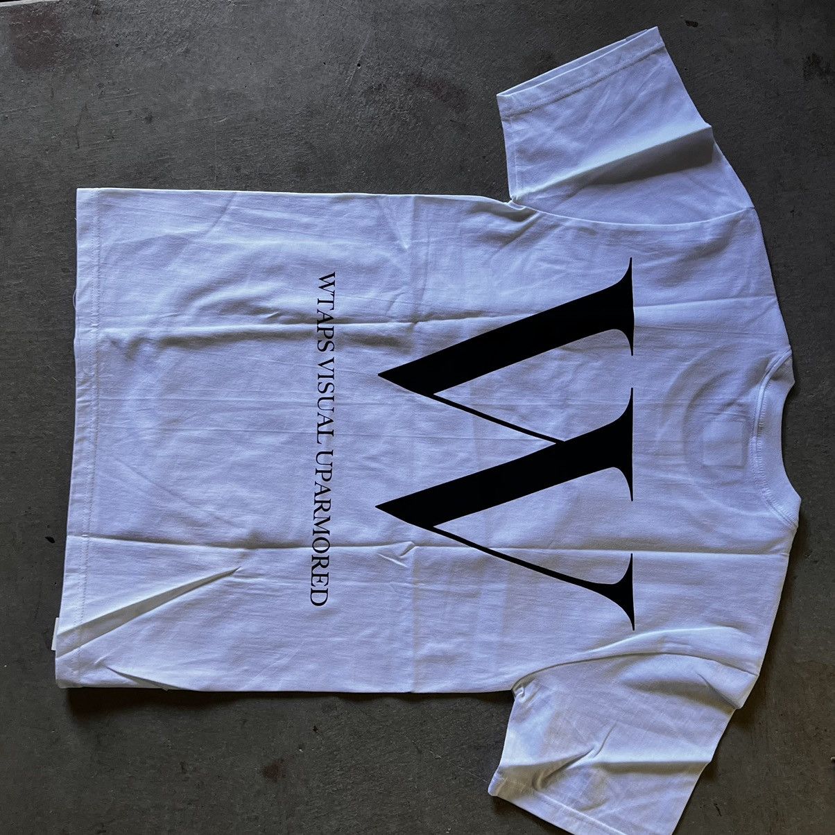Wtaps *nwt Embroidered Visual Uparmored W tee | Grailed