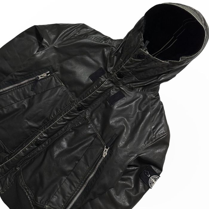 Stone Island Stone Island Waxed Ice 2 Colour Change Jacket | Grailed