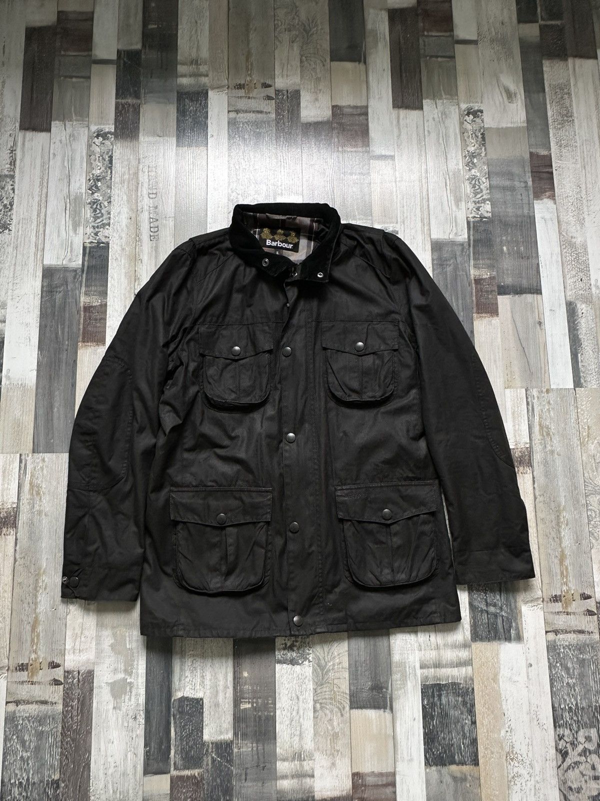 Barbour Waxed jacket Barbour 100% wax cotton hype old school | Grailed