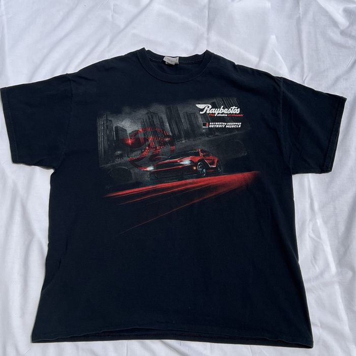 Vintage RAYBESTOS Roush Mustang T-Shirt Detroit Muscle Carquest Auto ...
