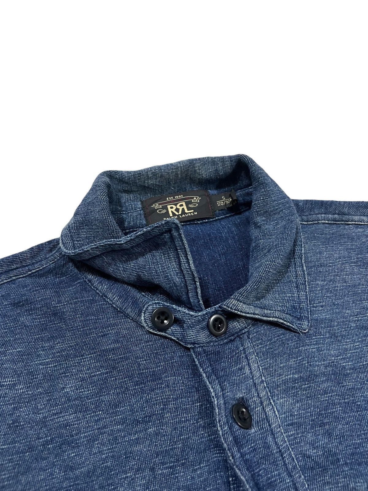 Indigo × RRL Ralph Lauren × Ralph Lauren Purple Label RARE🔥RRL Indigo ...