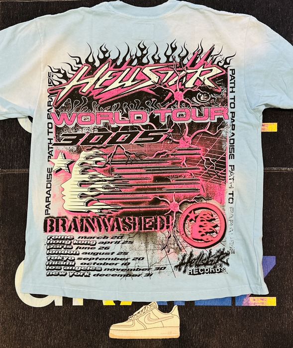 HELLSTAR HellStar Neuron Tour Capsule 10 Shirt | Grailed