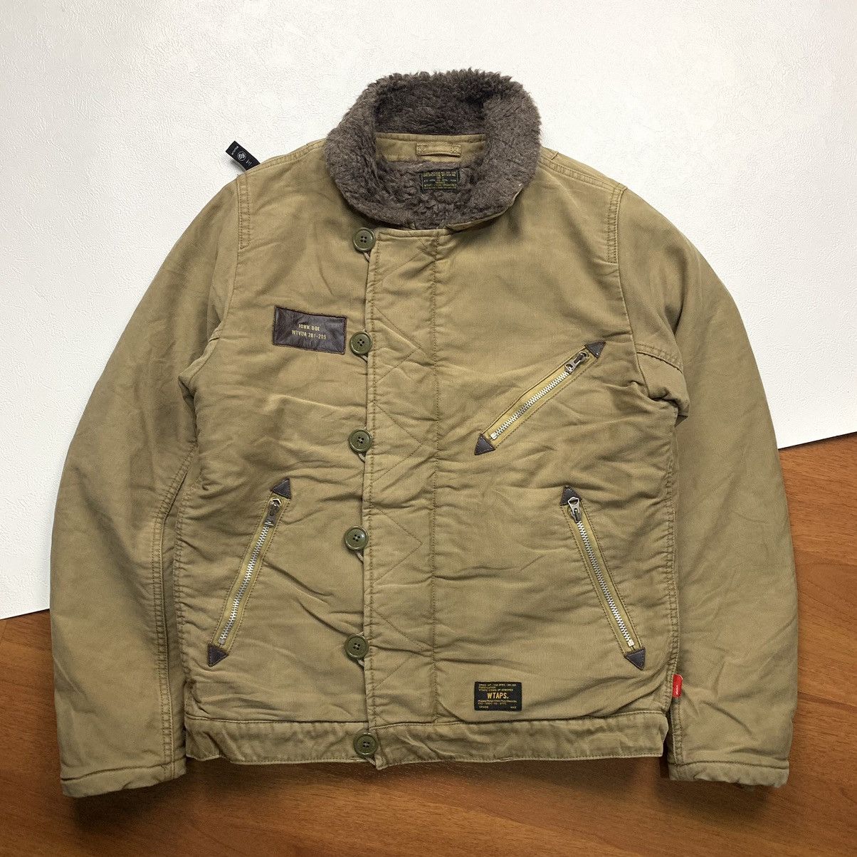 Japanese Brand × Streetwear × Wtaps Wtaps 12aw M-43 deck jacket | Grailed