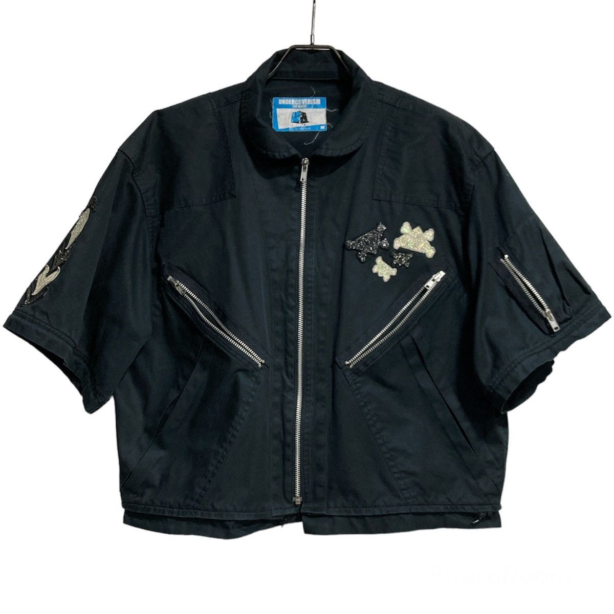 Undercover 2002ss Undercover Patched Cropped Jacket Archive | Grailed