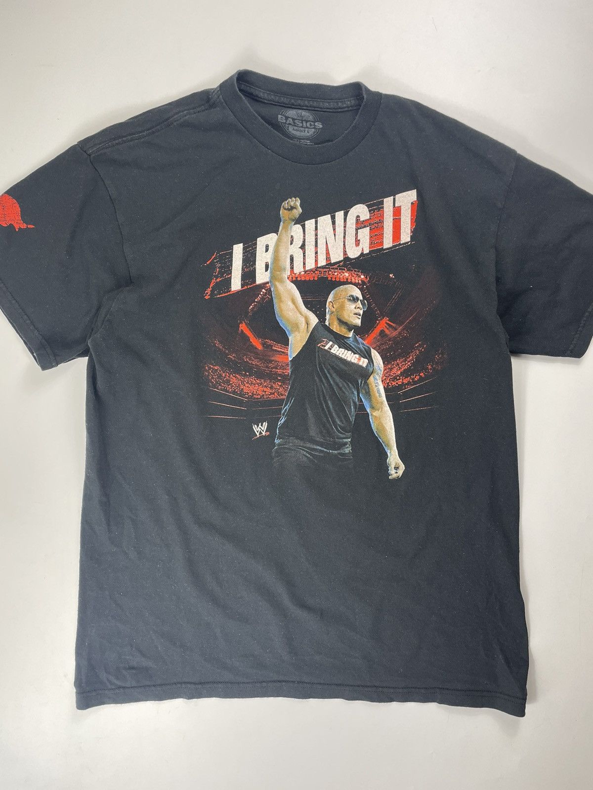 Crazy Shirts WWE Wrestler the rock dwayne johnson Rare Vintage Bring It ...