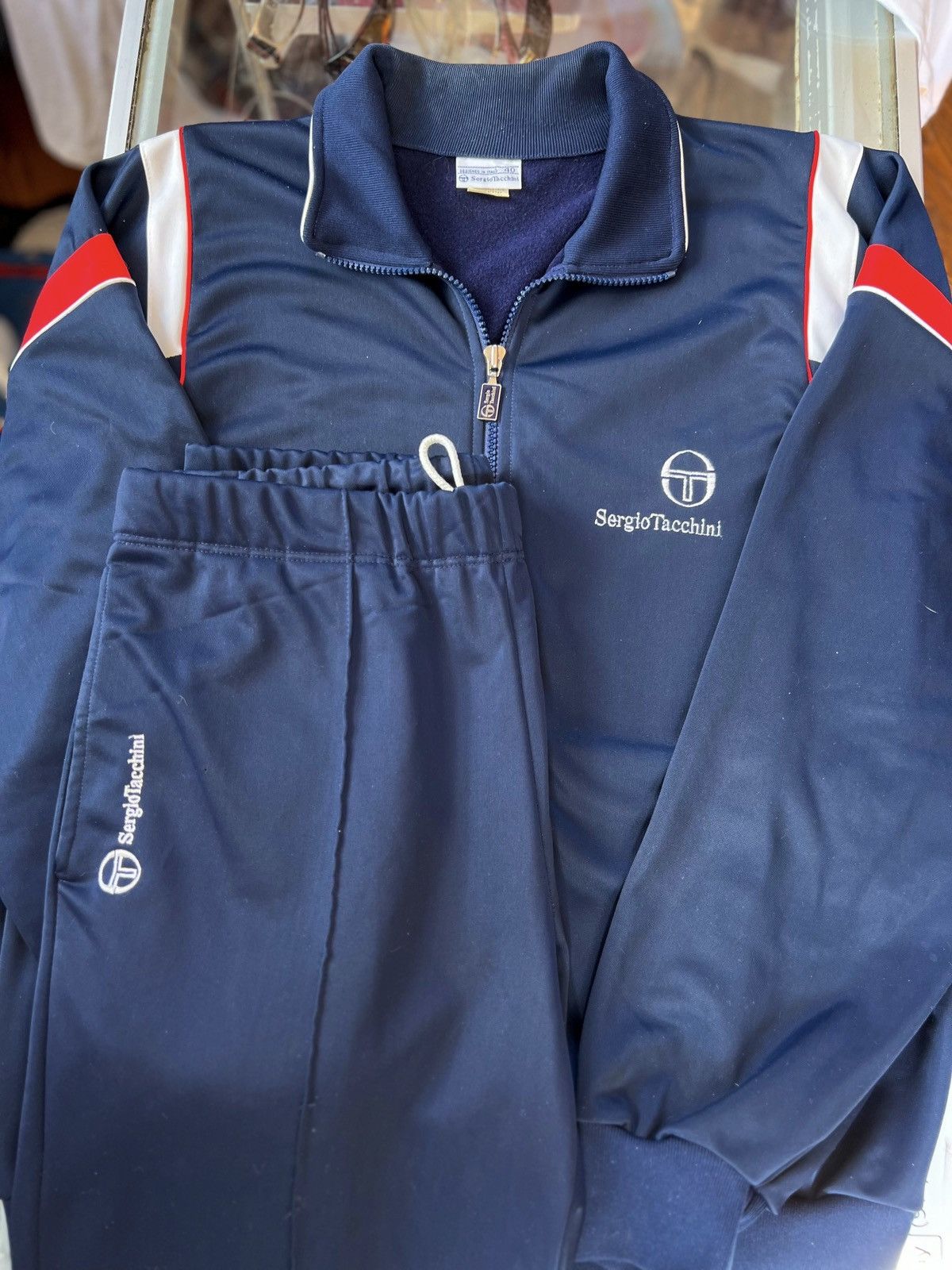 Vintage Vintage Sergio Tacchini Tracksuit Jacket + Pants | Grailed