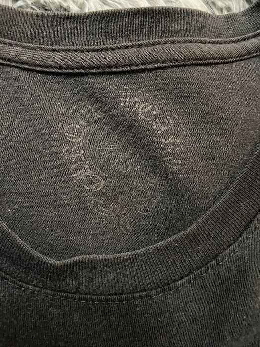 Chrome Hearts Chrome Hearts OG Scroll Logo Gothic Pocket Tee Black ...