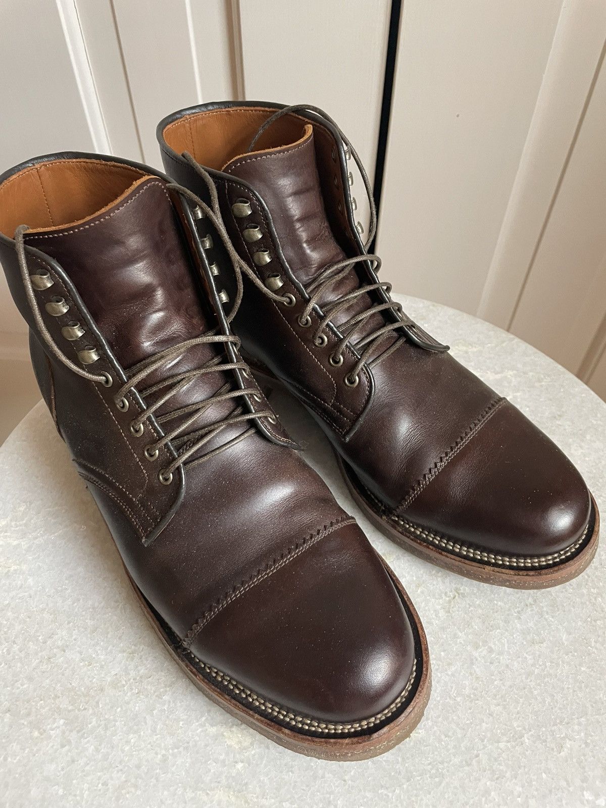 Viberg Viberg Cigar Viking Calf Service Boots (8E) | Grailed