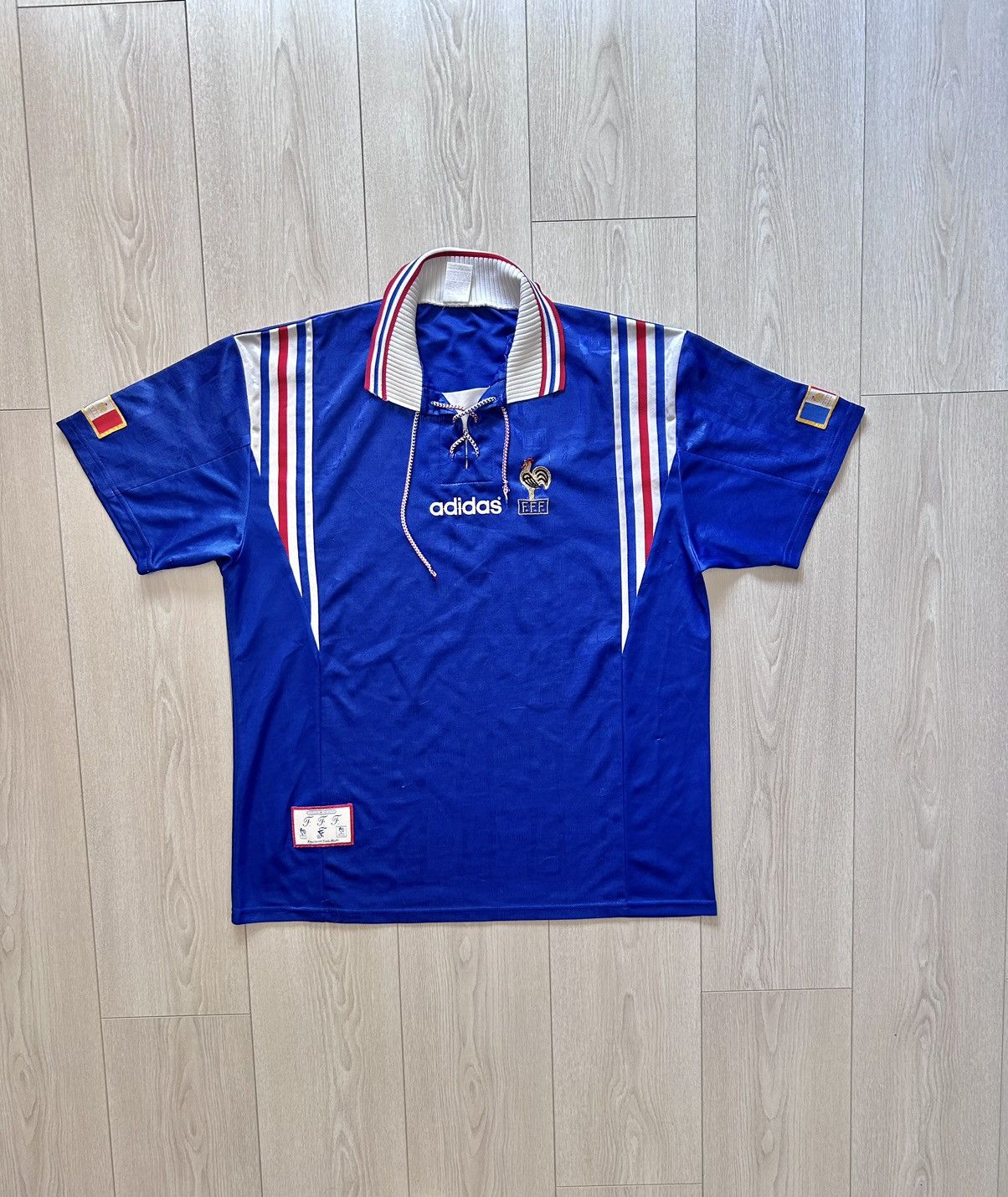 Vintage France 1996 Home Kit jersey | Grailed