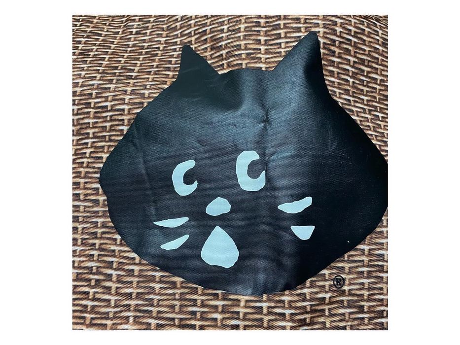 Ne-Net Ne-Net Cat Logo PVC Rattan Printed Drawstring Tote Bag | Grailed