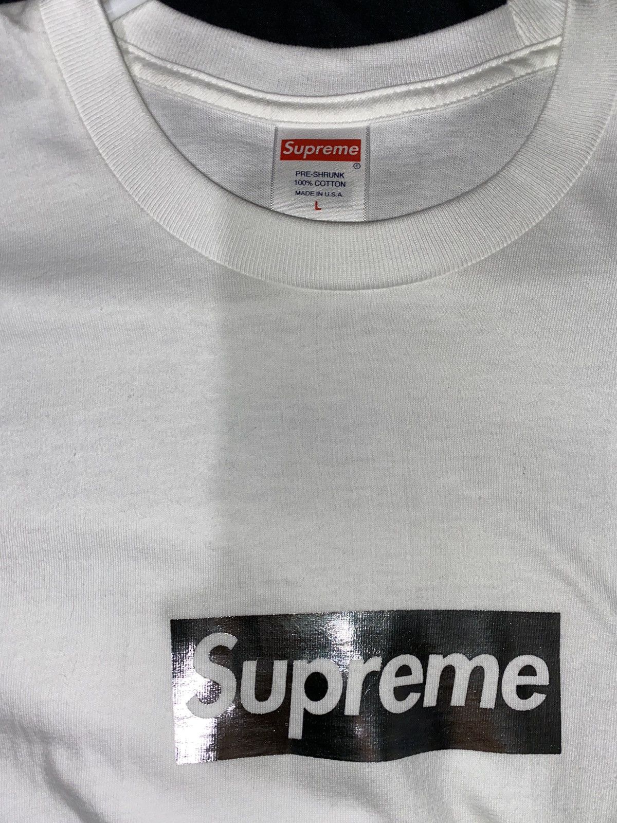 Supreme Chicago Exclusive Box logo Worn 1x | Grailed
