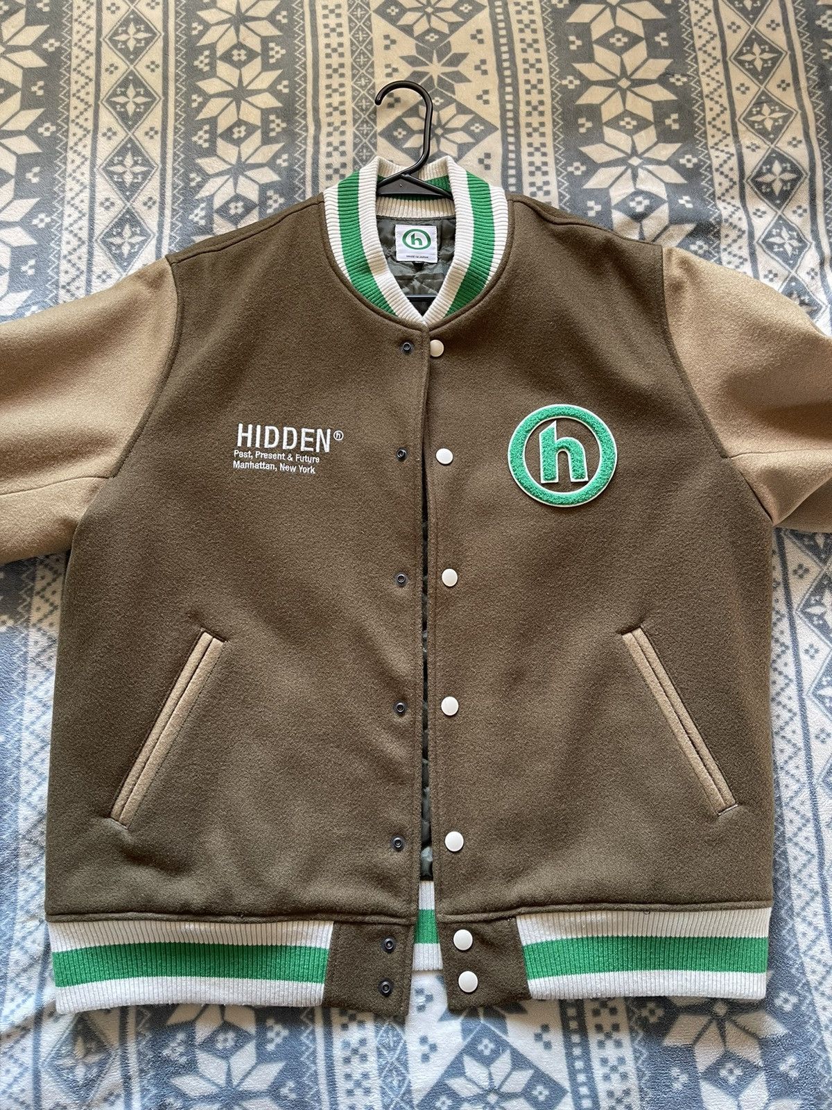 HIDDEN HIDDEN NY Varsity Jacket | Grailed