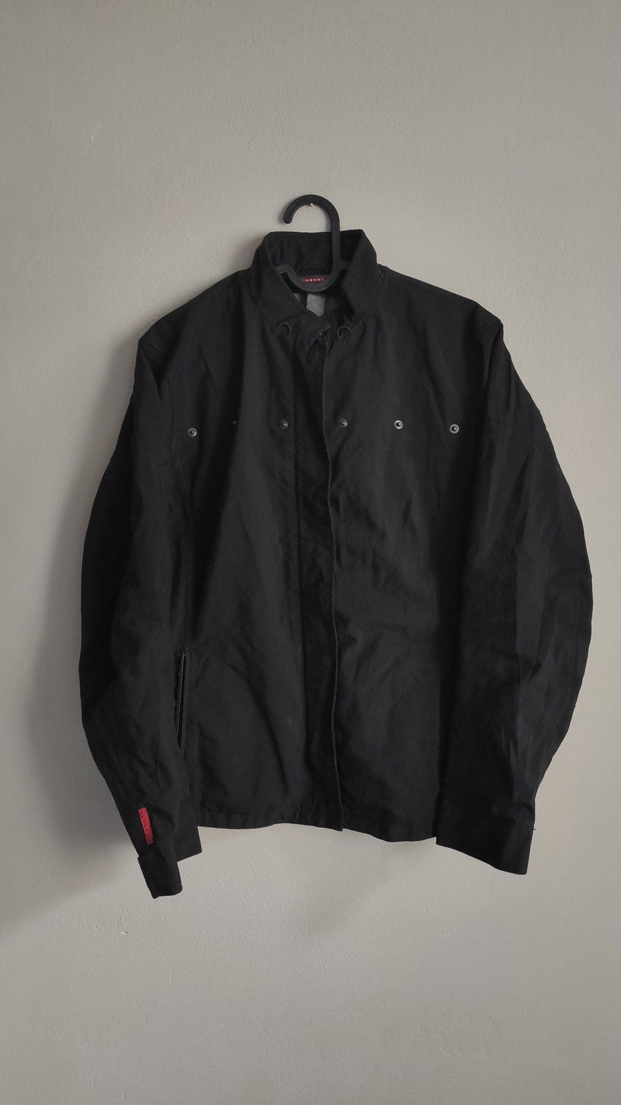 Archival Clothing × Vintage Vintage Prada red tab gore tex jacket | Grailed