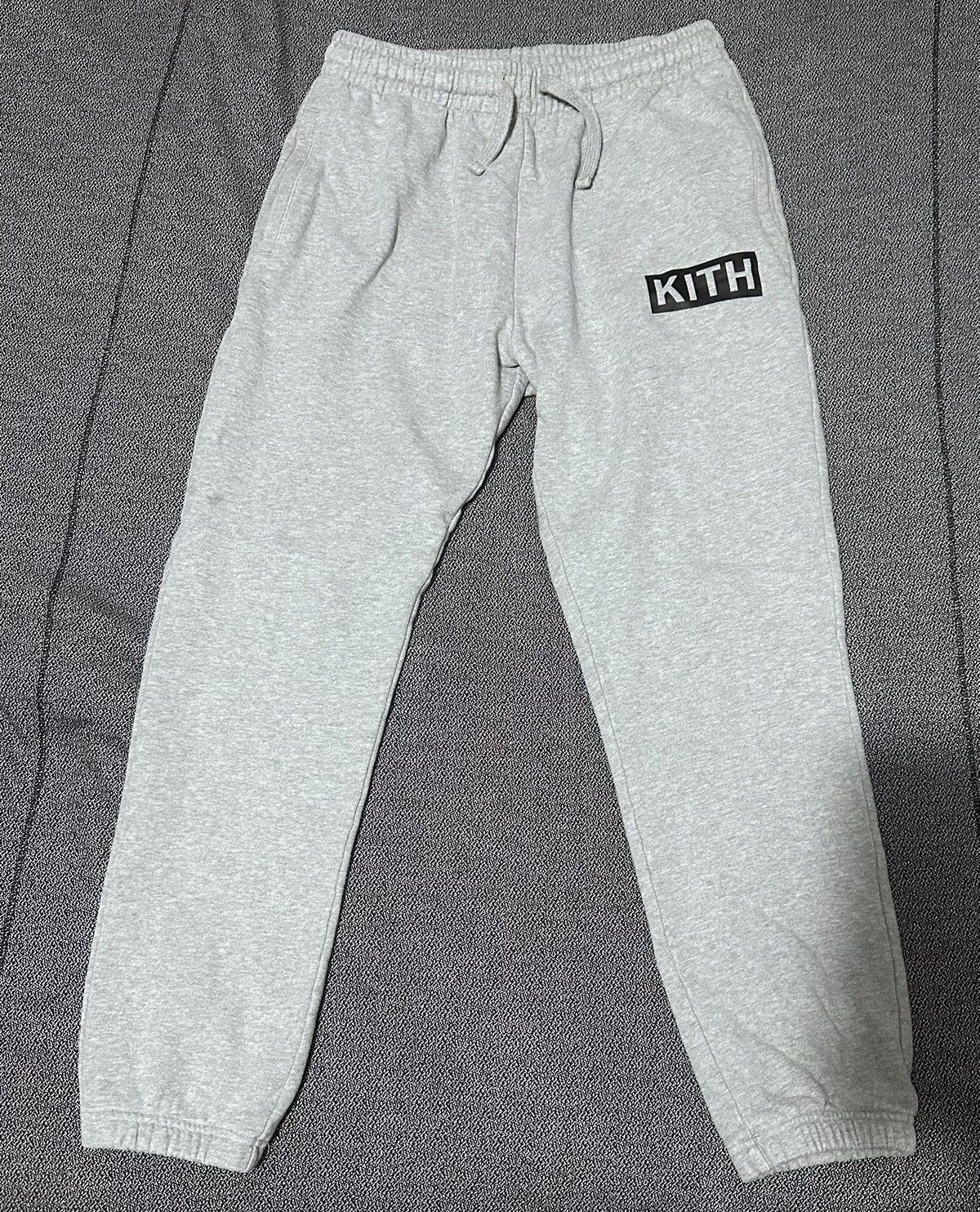Kith Kith box logo Williams sweatpants | Grailed