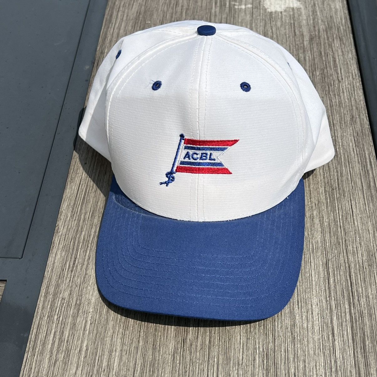 Vintage Vtg ACBL SnapBack Cap American Commercial Barge Line Marine ...