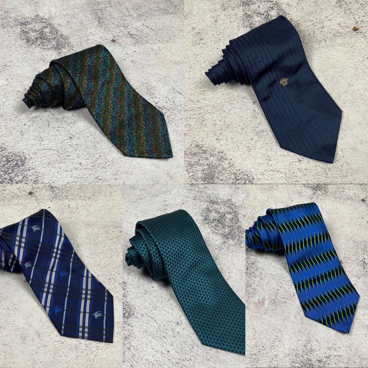 Gucci Bundle of 5 Ties Burberry Gucci Missoni Versace Patek | Grailed