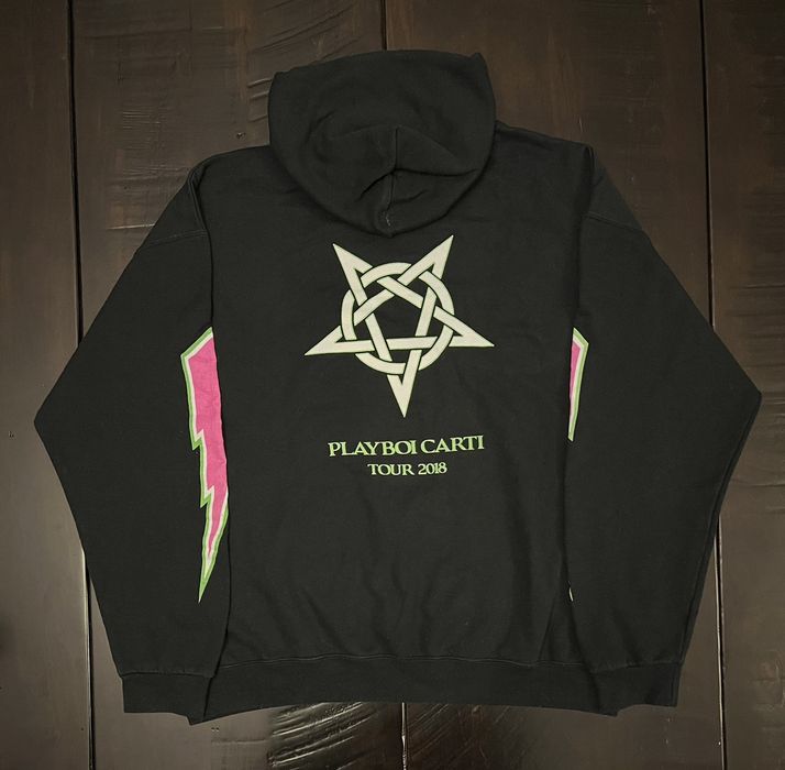 Playboi Carti Playboi Carti Neon Tour Die Lit Hoodie | Grailed