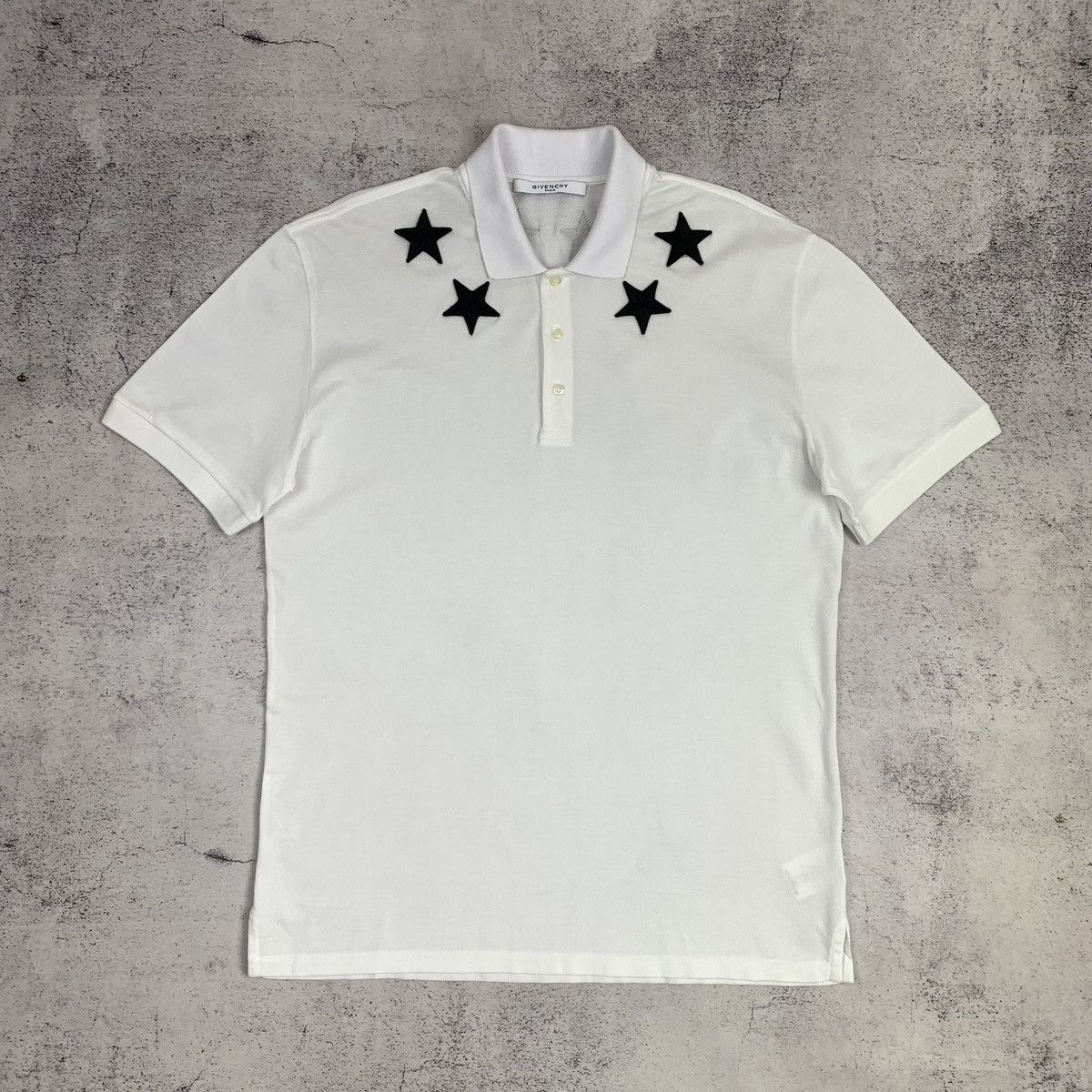 Givenchy × Luxury Givenchy Star Polo Shirt Cuban Fit | Grailed