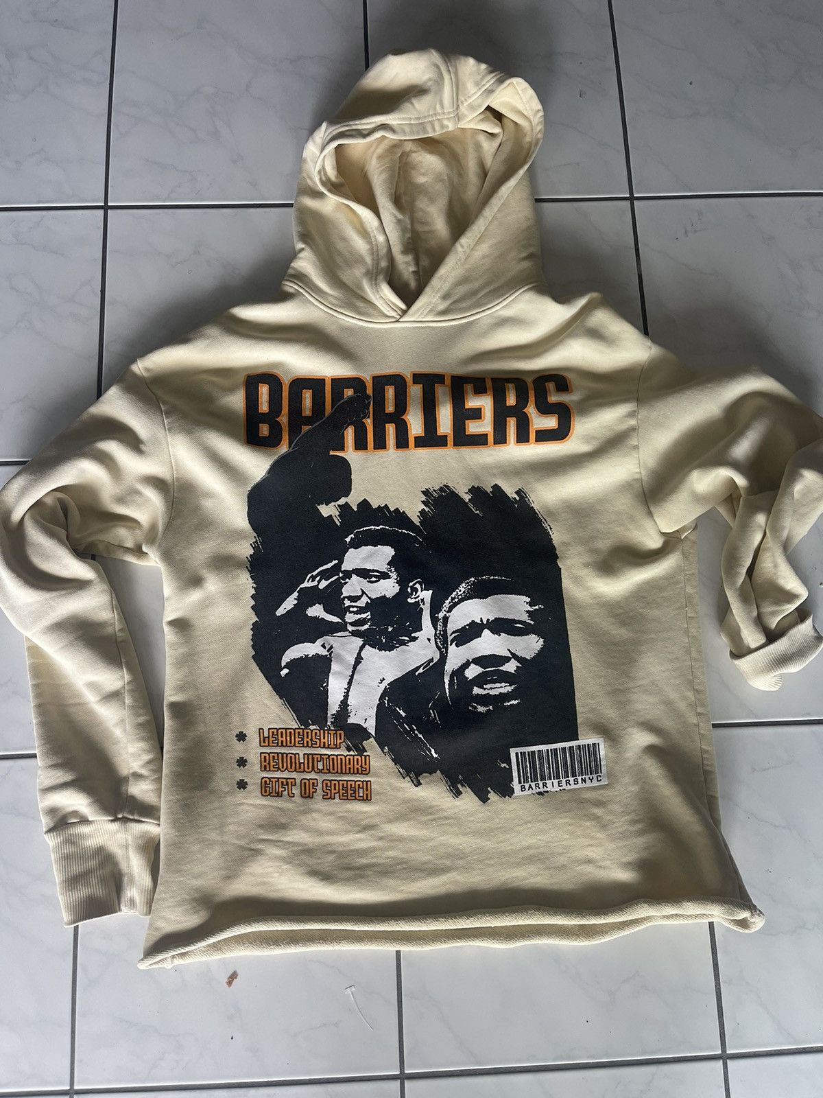 Barriers Barriersny hoodie - Fred Hampton edition | Grailed