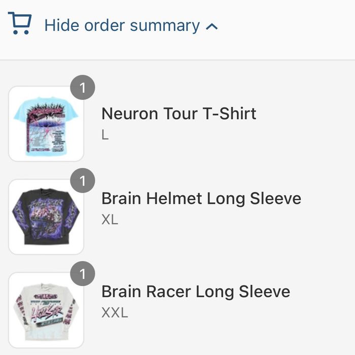 HELLSTAR Hellstar brain racer long sleeve tee | Grailed
