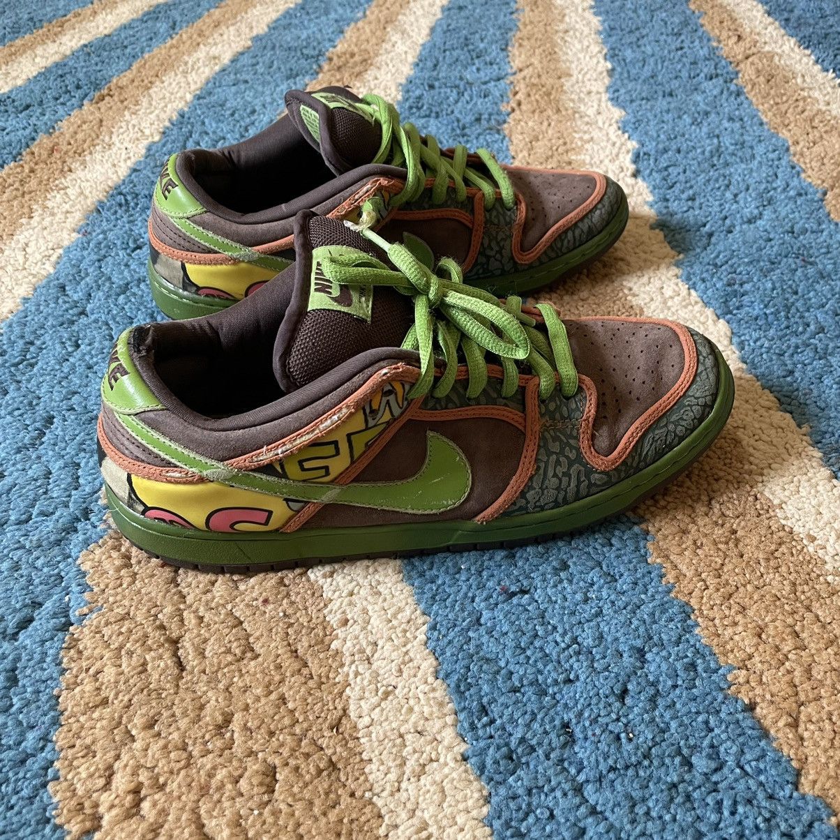 Nike × Streetwear × Vintage Sb dunk low de la sol ( beatup condition ...
