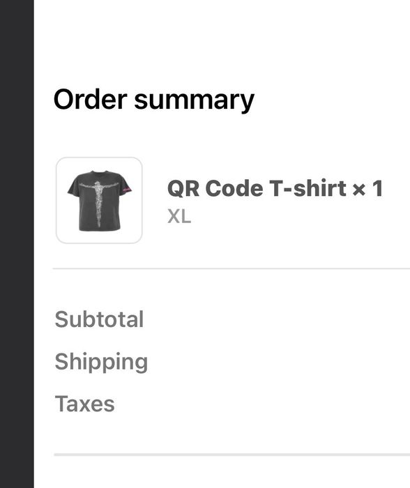 HELLSTAR hellstar qr code tee | Grailed