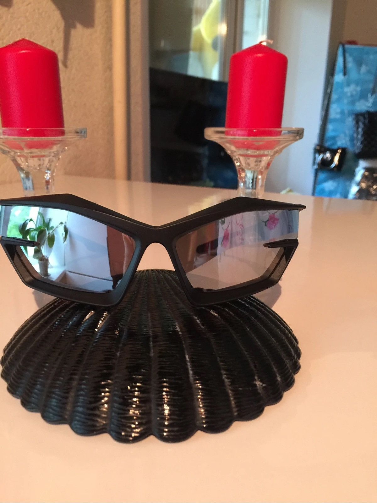 Kurt Cobain Batman Style Black Silvery Sunglasses | Grailed