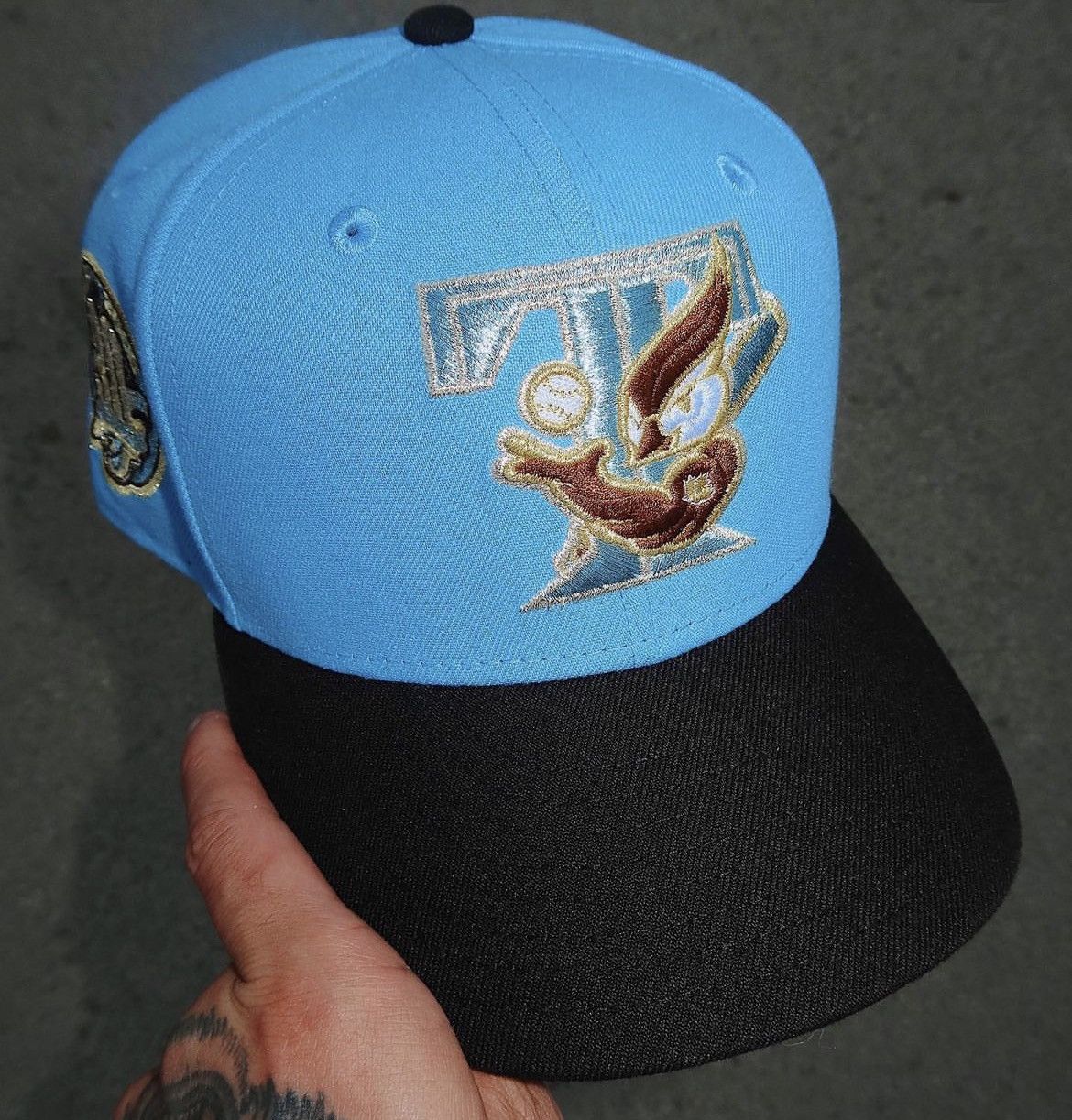 New Era 7 5/8 - Toronto Blue Jays Rahnni Burdeens Worst Behavior Hat ...