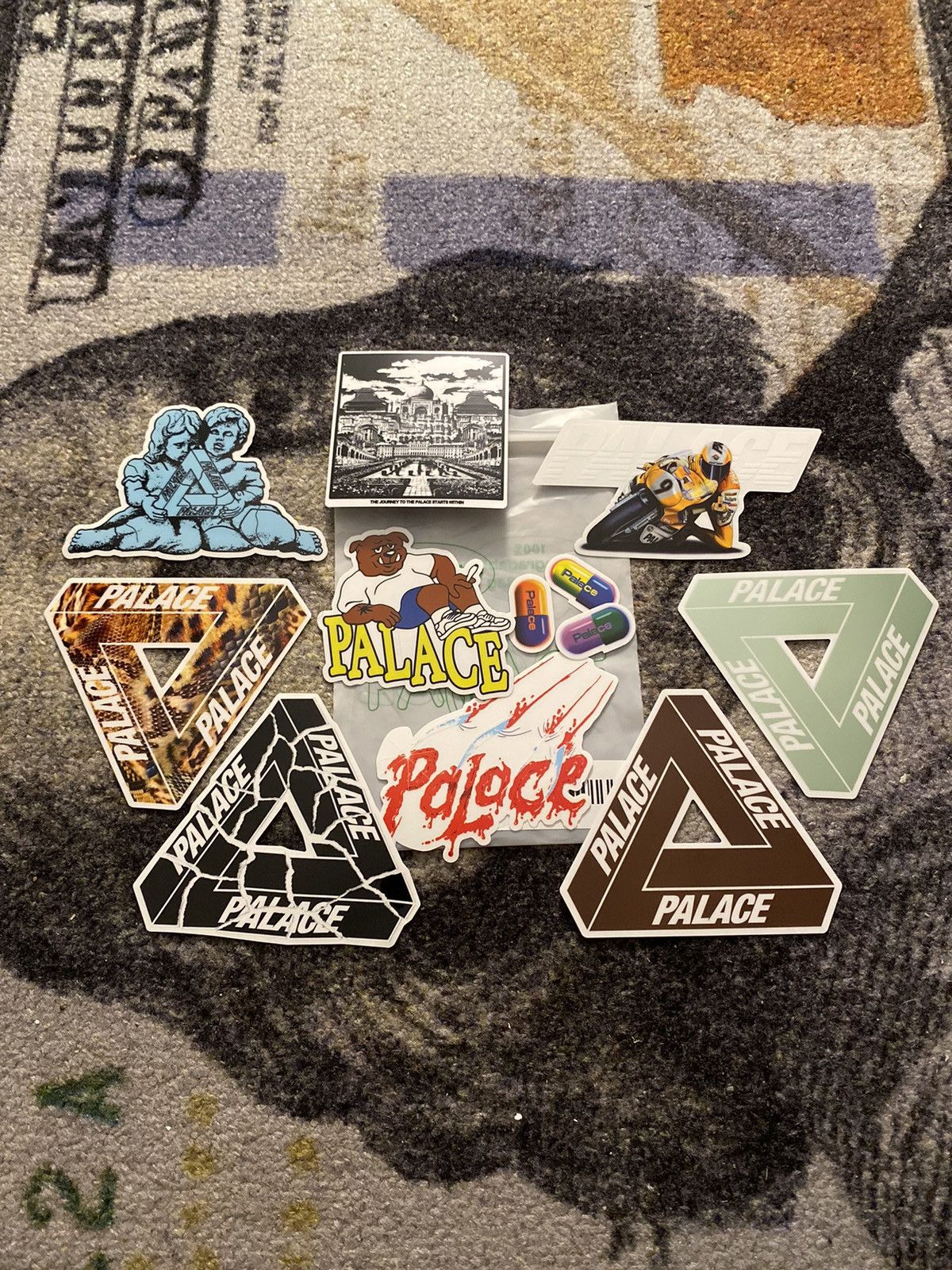 Palace Palace Sticker Pack (2023 Fall) | Grailed