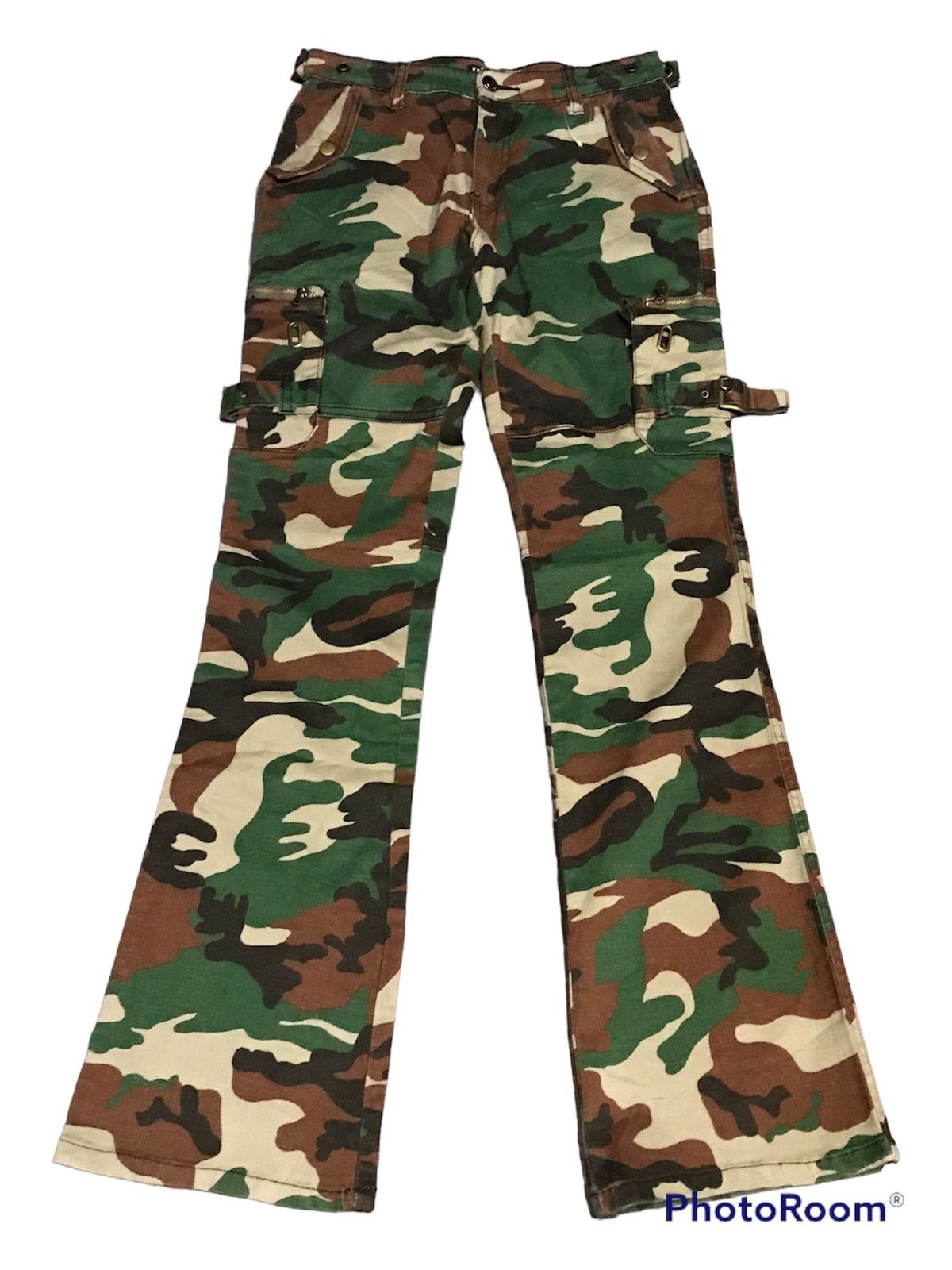 Military Flare hj haphazard military boot cut | Grailed