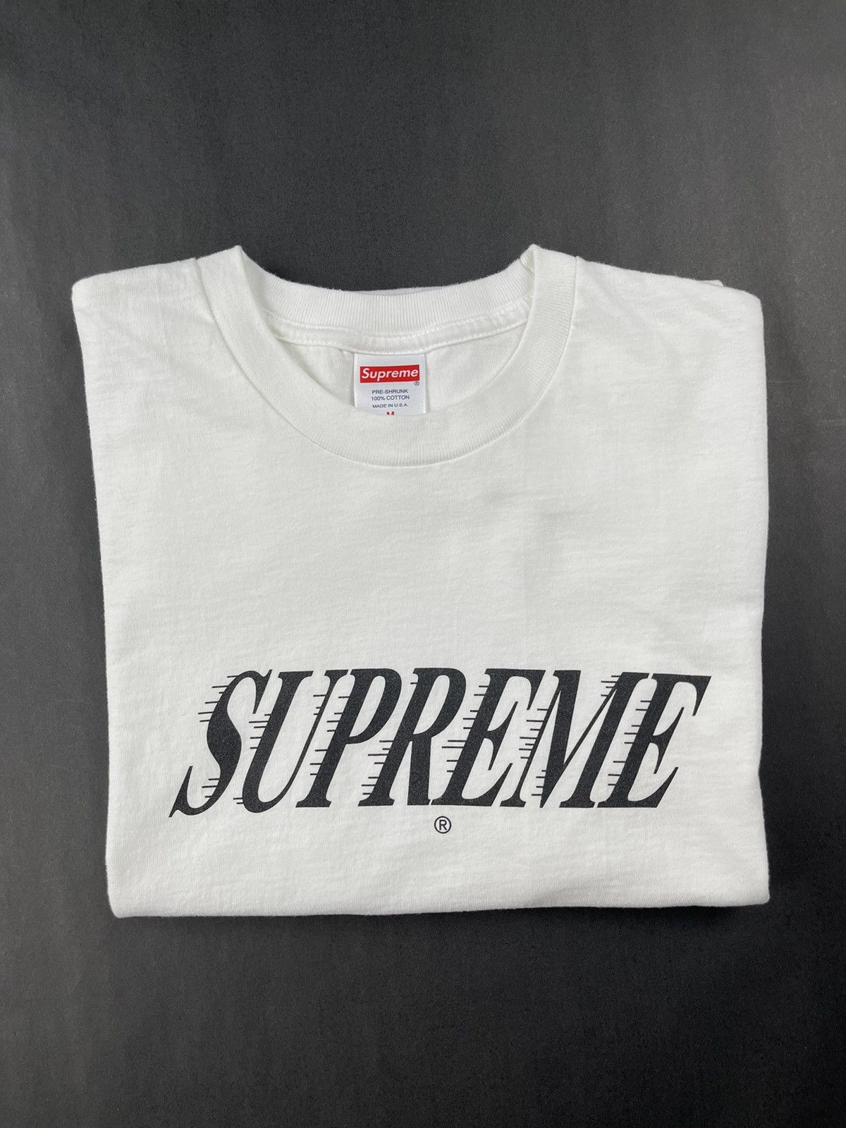 Supreme Supreme Slap Shot Tee LA Kings Logo Rip Box Logo Cliver | Grailed