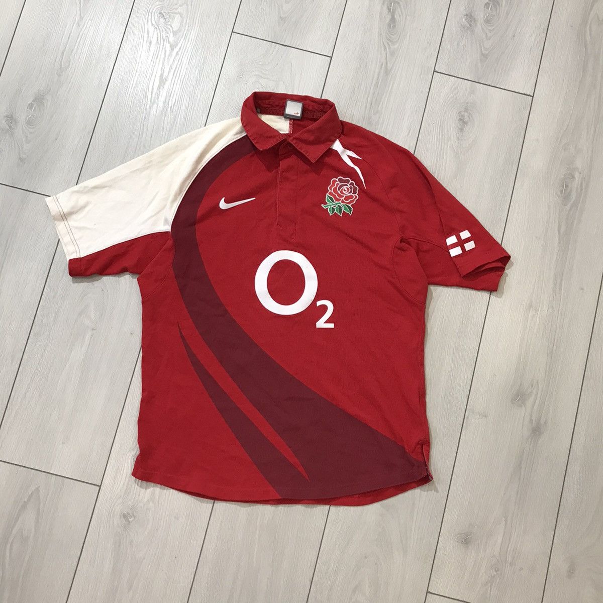 Nike 🥷🏽 Retro England Nike pro football Jersey tee Btcellnet rugby ...