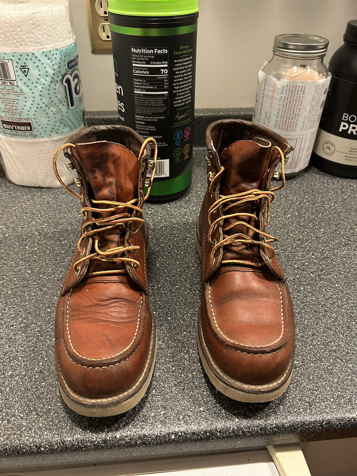 Red Wing Custom 877 Moc Toe | Grailed