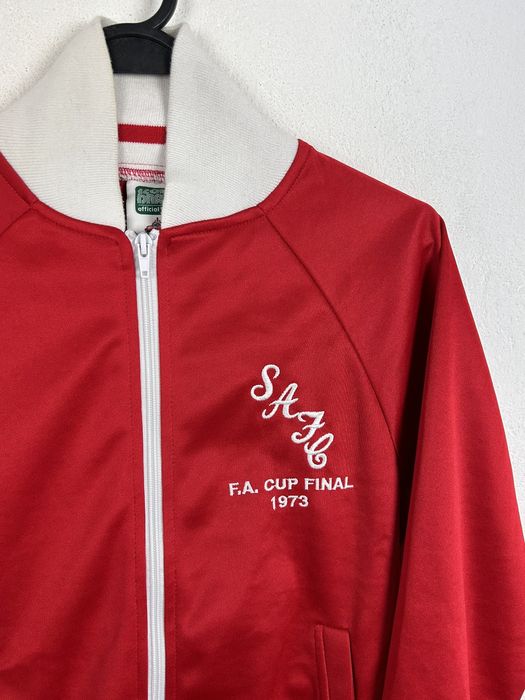Soccer Jersey Sunderland FC 1973 FA Cup Final Tracksuit Jacket Score ...