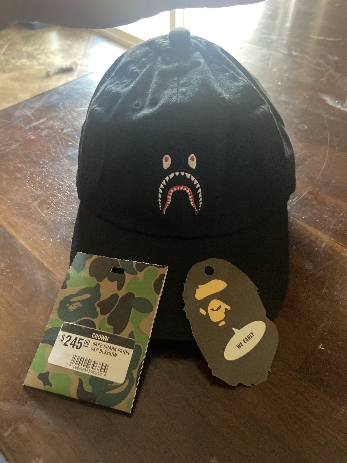 Bape Shark Panel Cap | Grailed