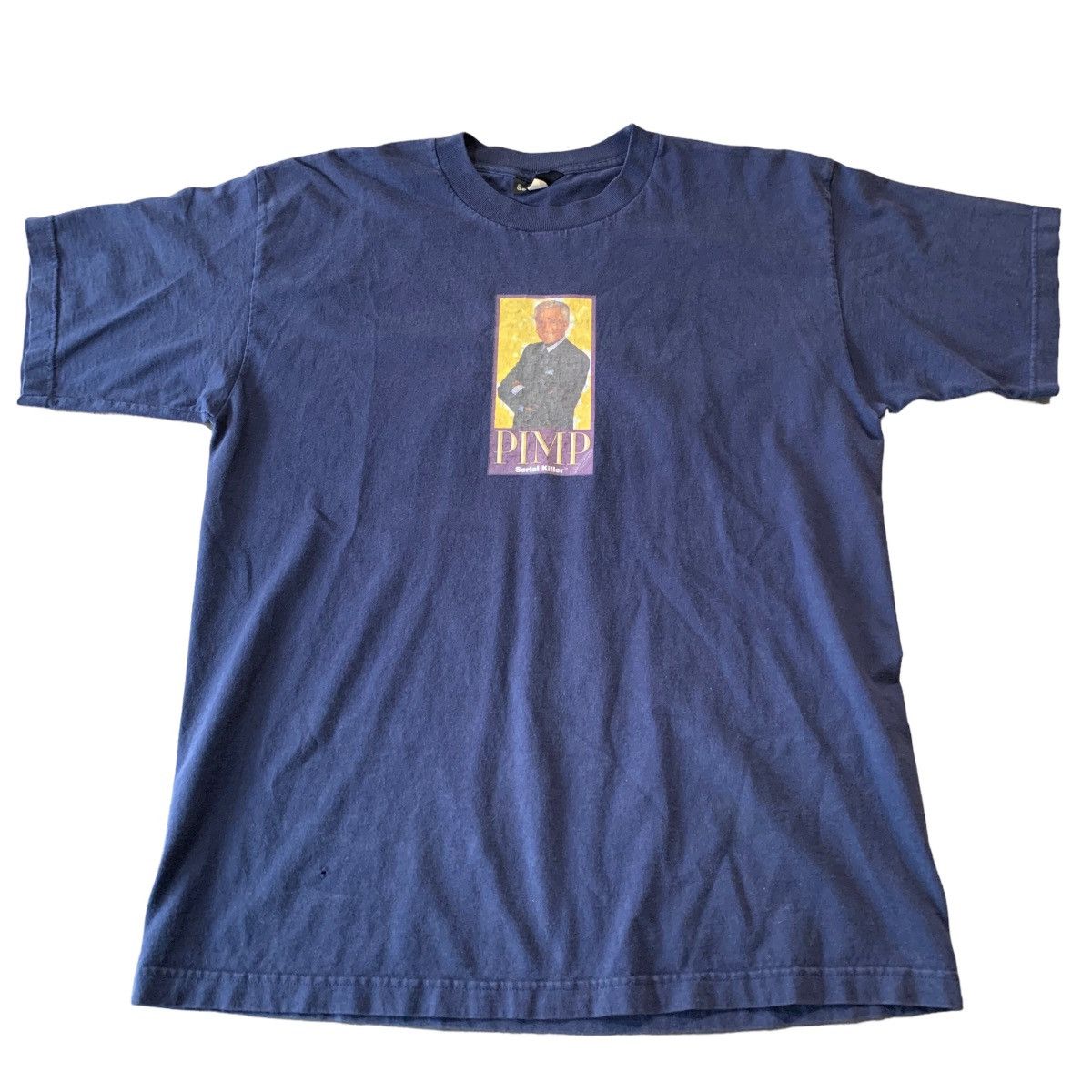 Vintage Vintage 90s Serial Killer Made in USA Bob Barker Pimp Tee | Grailed