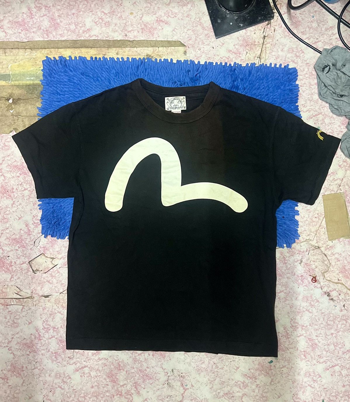 Evisu × Japanese Brand Evisu Shirt Big Logo By Yamane Made in Japan ...