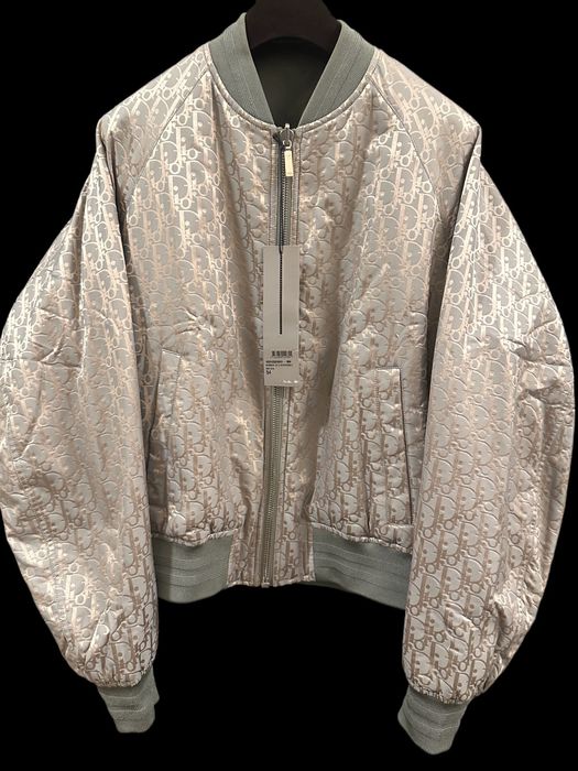 Dior DIOR OBLIQUE REVERSIBLE BOMBER JACKET | Grailed