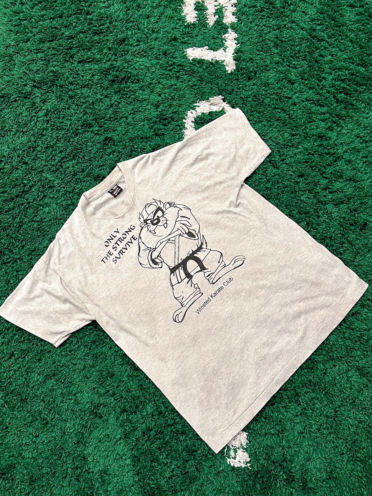Vintage Vintage Taz Looney Tunes Karate Tee | Grailed
