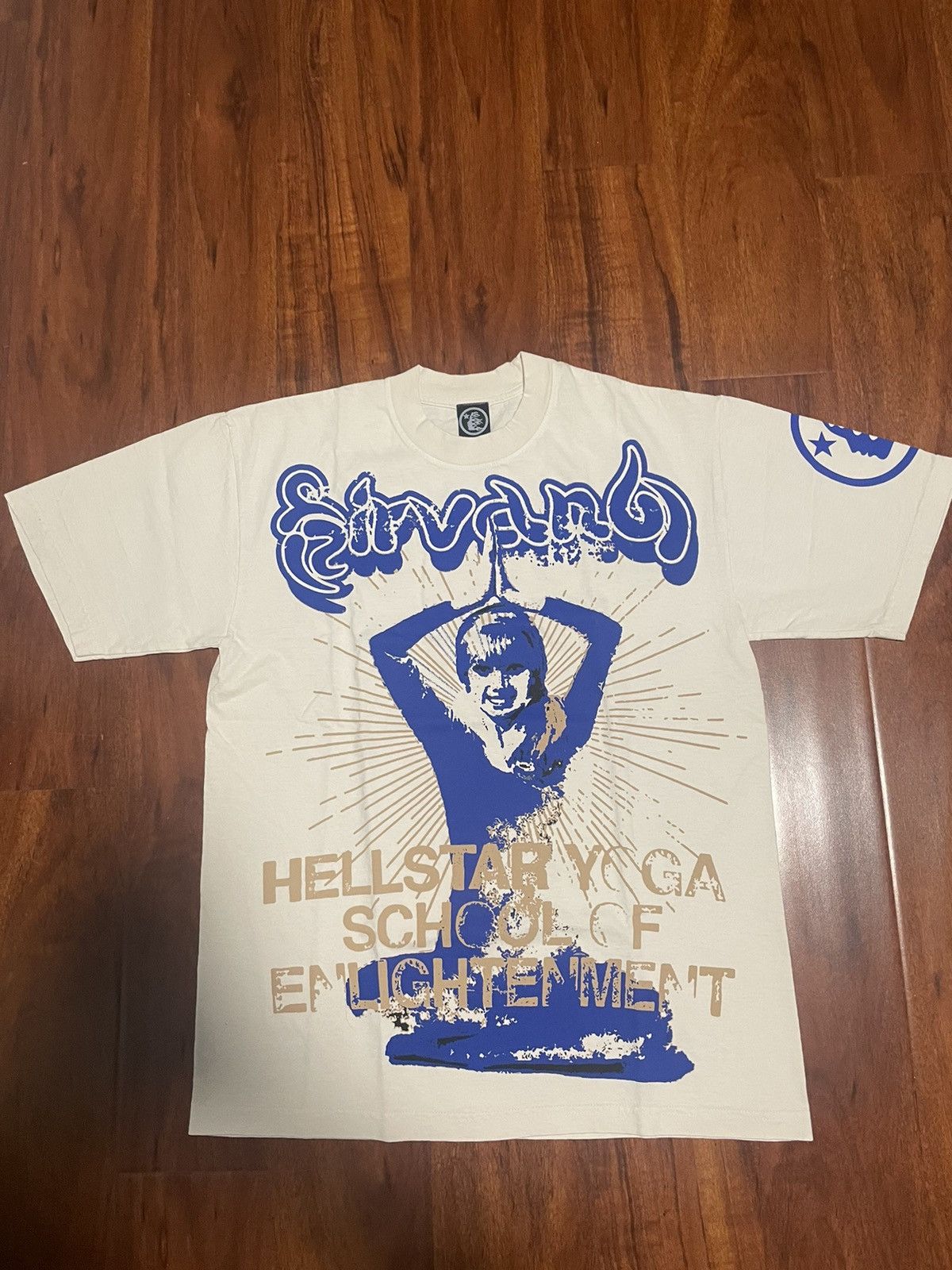 HELLSTAR HELLSTAR Yoga Inner Peace Capsule 9 T-Shirt | Grailed