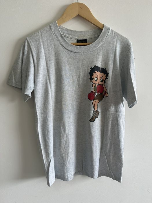 Vintage Vintage Betty Boop Boxing 90’s Cartoon Rare single stitch | Grailed