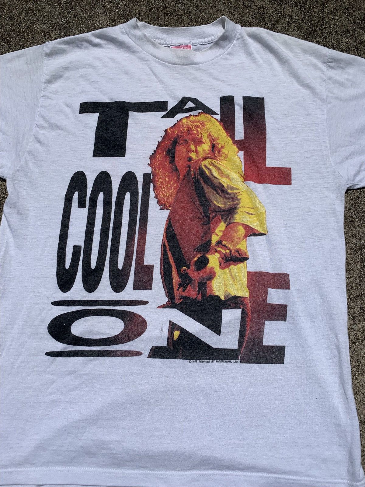 Vintage Vintage 1988 Robert Plant “Tall Cool One” Non Stop Go Shirt ...