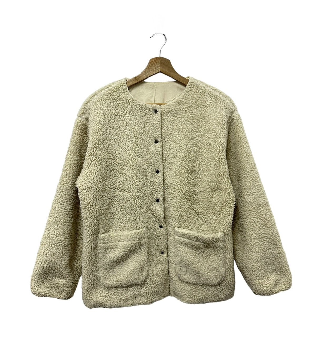 Vintage Vintage Coen Japan Brand Sherpa Reversible Jacket | Grailed