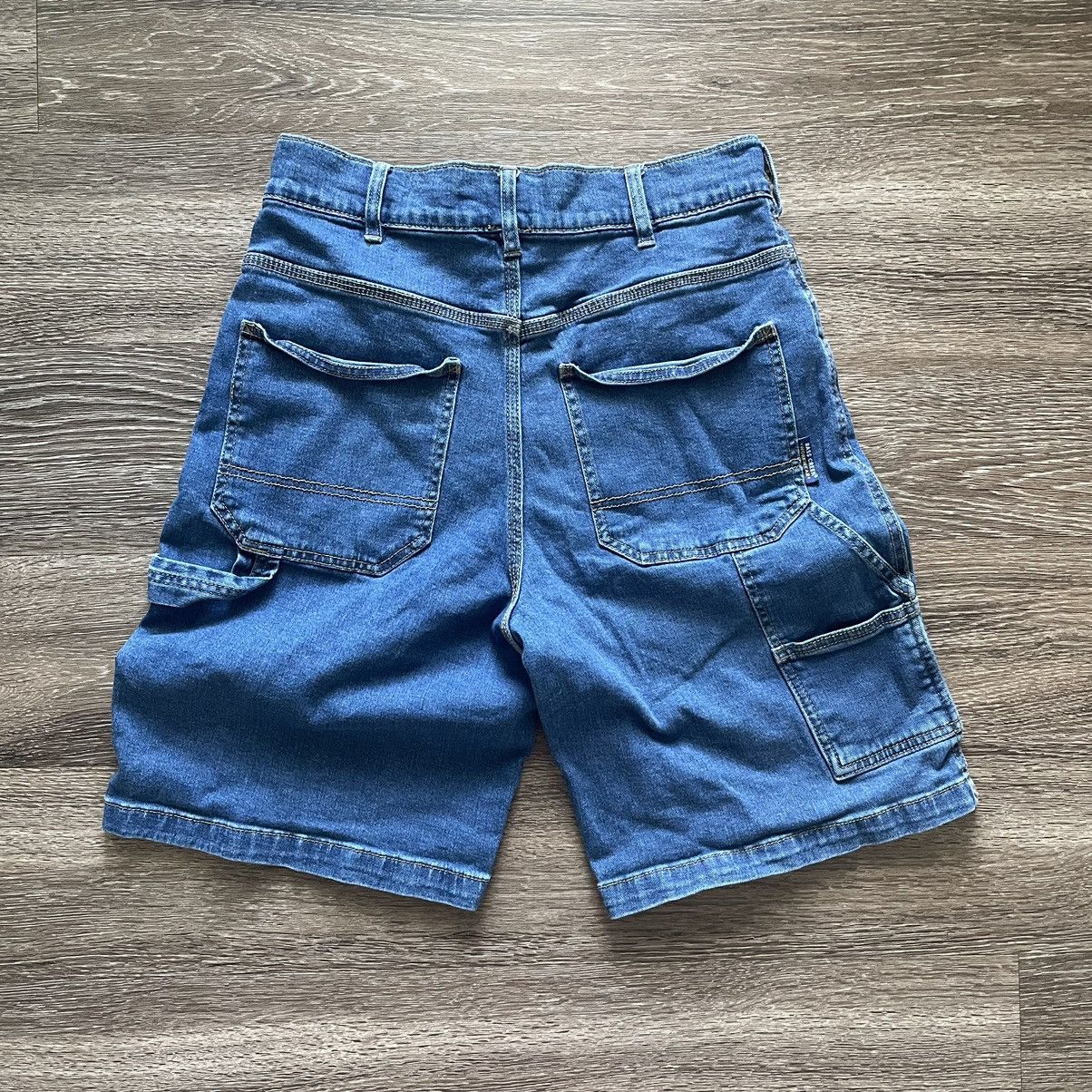 Hype × Streetwear × Vintage VINTAGE CRAZY CARPENTER WORK DENIM SHORTS ...