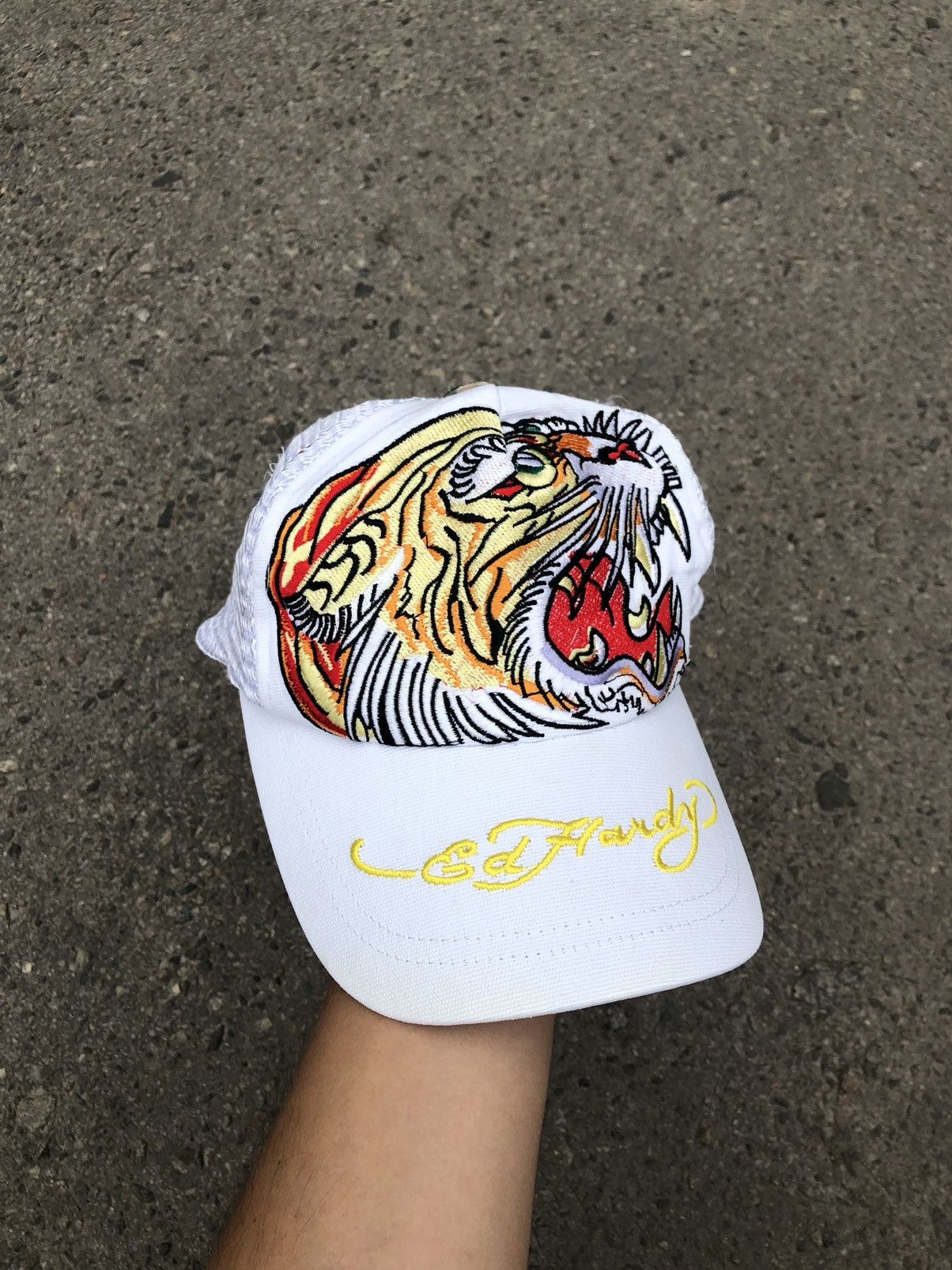 Ed Hardy × Streetwear Vintage Ed Hardy Cap Skull Tatoo logo Y2K | Grailed